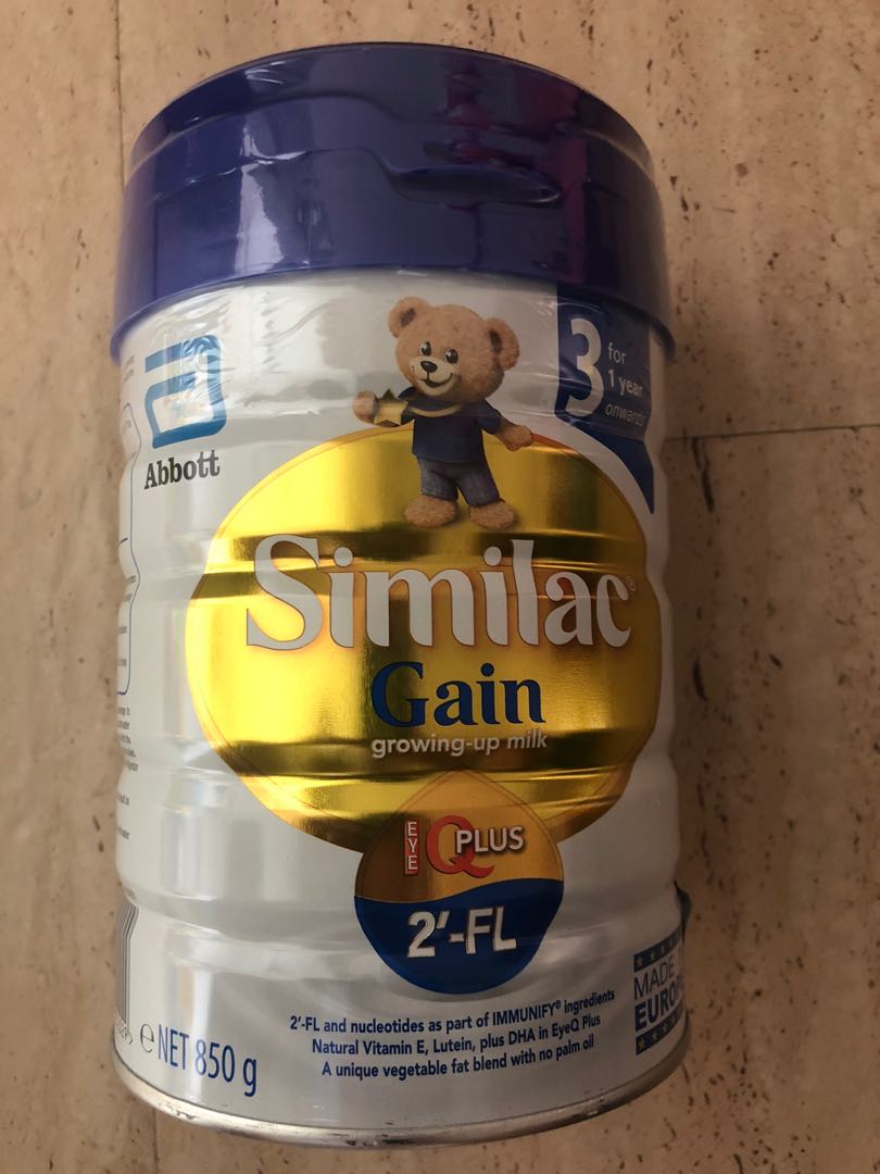 Similac Gain IQ Stage 3, Babies & Kids, Nursing & Feeding, Weaning ...