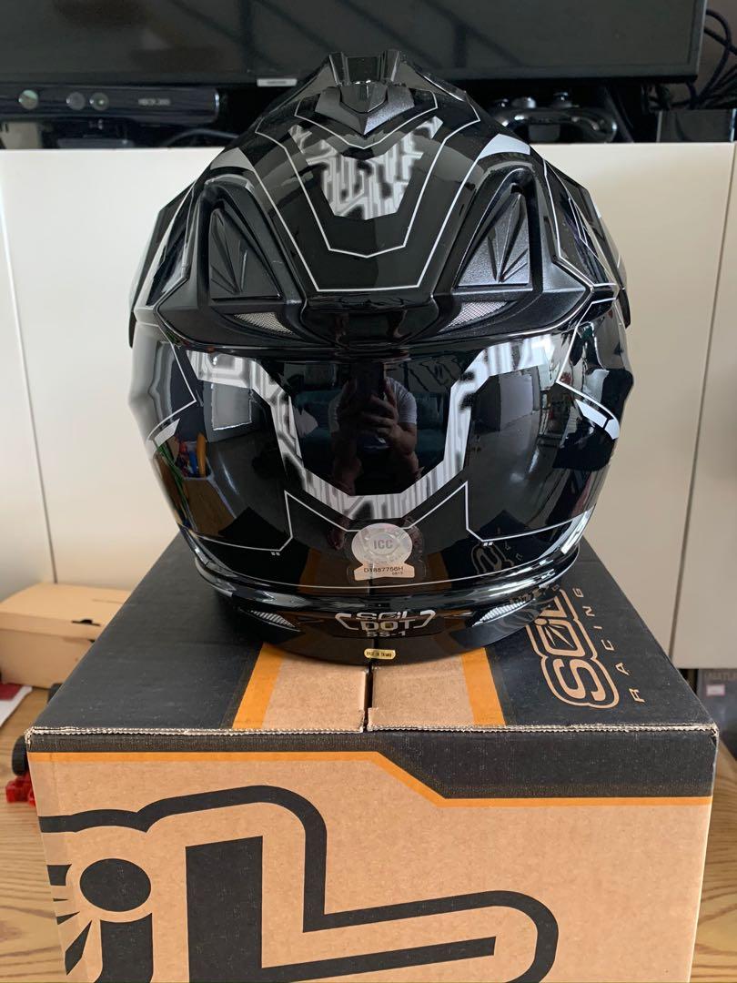 Sol SS-1 Dual Sport Helmet (Large - 59-60cm.), Motorbikes, Motorbike ...
