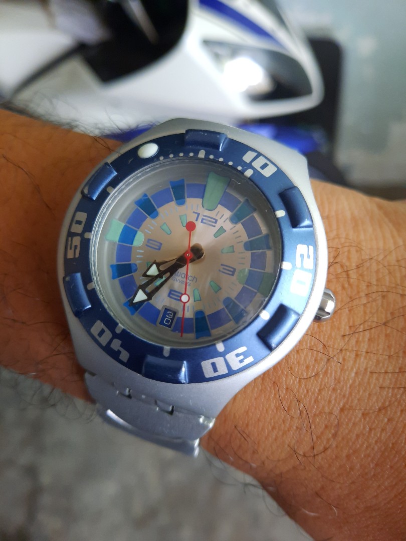 Swatch Irony Scuba, Men's Fashion, Watches & Accessories, Watches on ...