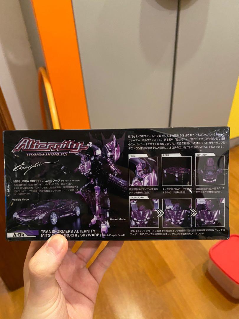 Takara transformers alternity Skywarp Mitsuoka Orochi, Hobbies & Toys ...