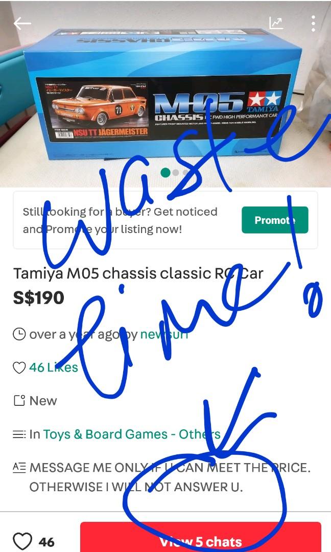 Tamiya M05 chassis classic RC Car, Hobbies & Toys, Toys & Games on ...