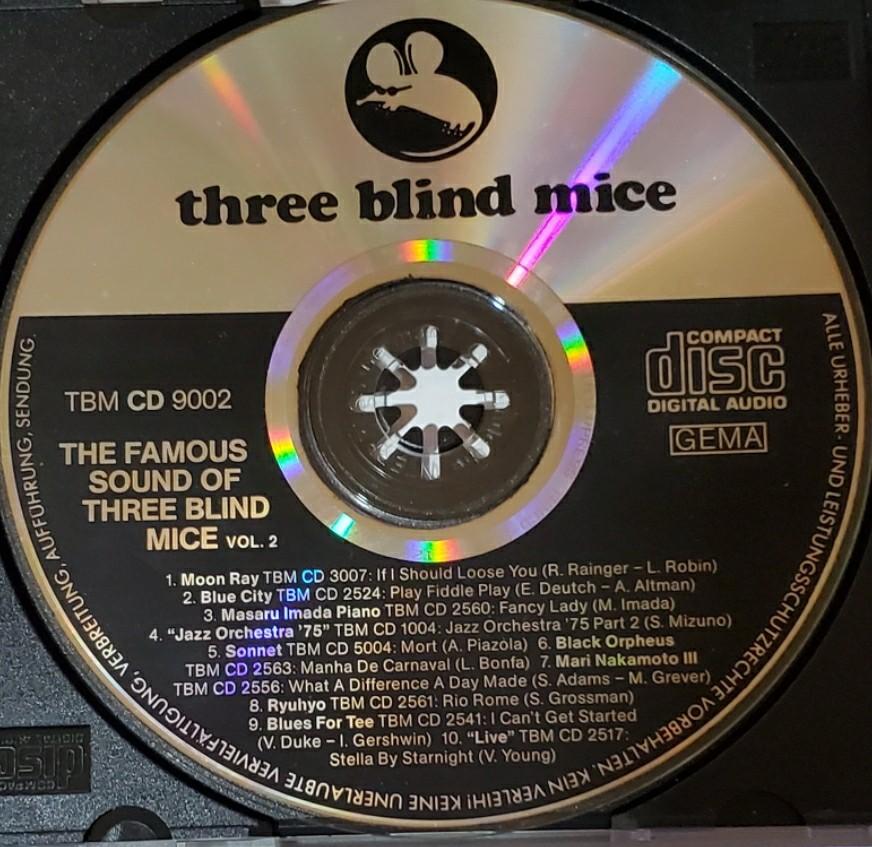 三盲鼠西德版，TBMCD9002, The Famous Sound of Three Blind Mice vol 2, 音樂樂器 & 配件, CD's, DVD's, & Other ...