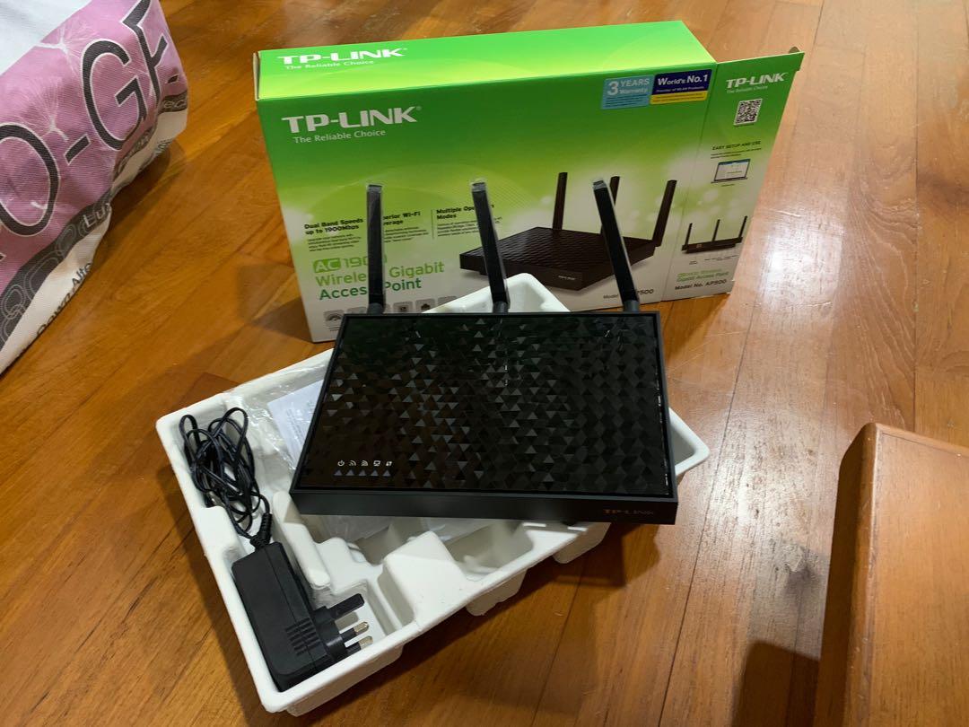 TP-Link AC1900 Wireless Gigabit Access Point AP500, Computers & Tech ...