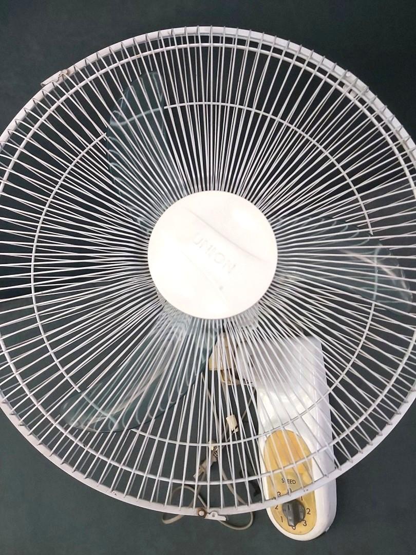 UNION WALL FAN 2 UNITS, Furniture & Home Living, Lighting & Fans, Fans ...