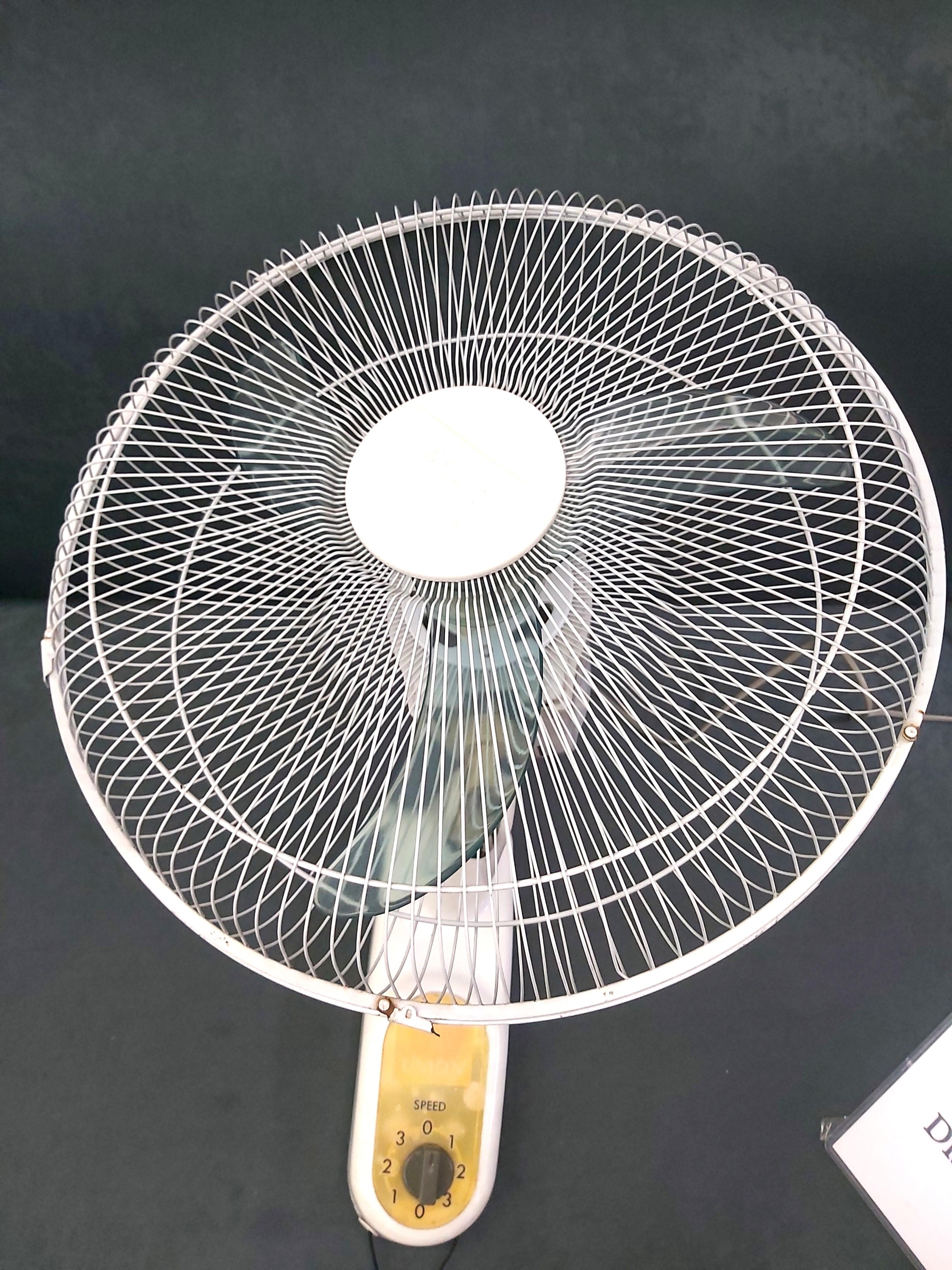 UNION WALL FAN 2 UNITS, Furniture & Home Living, Lighting & Fans, Fans ...