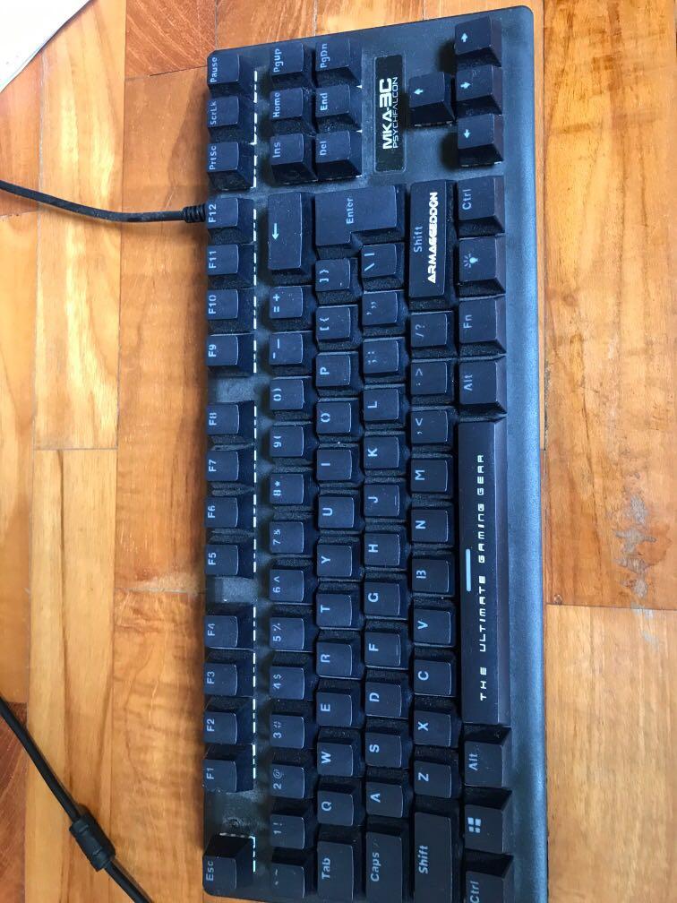Used mechanical keyboard, Electronics, Computer Parts & Accessories on ...