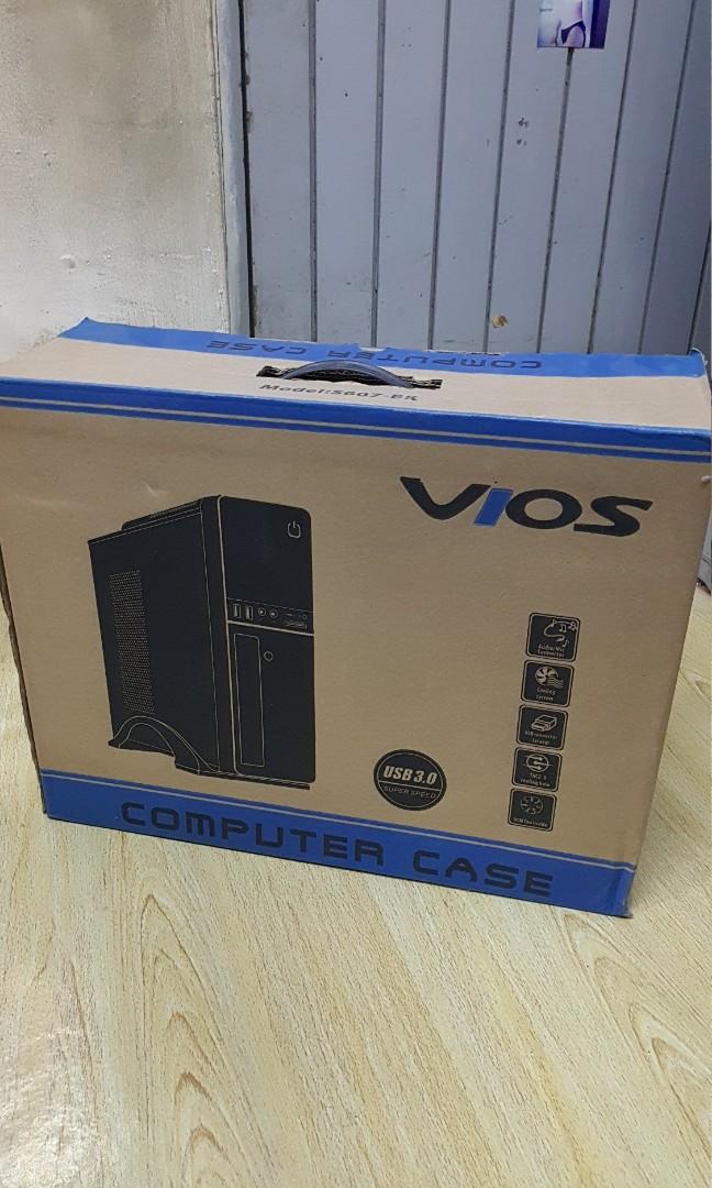 Vios Model s607-BK Matx Case with sfx 500w Power supply, Computers ...