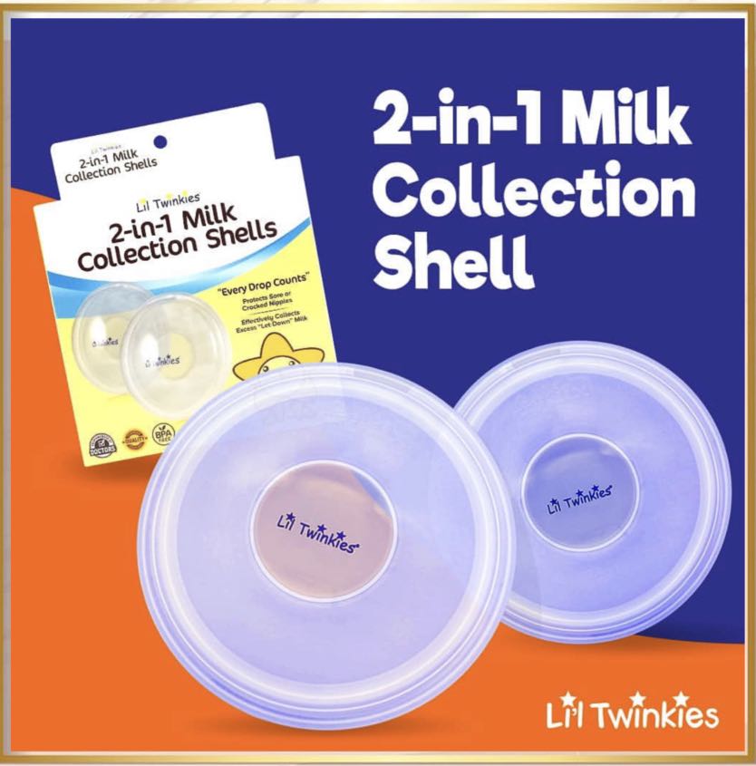 2-in-1 Milk Collection Shells, Babies & Kids, Nursing & Feeding on ...