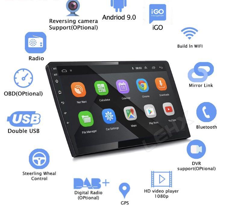 9inch or 10 inch car head unit for Volkswagen Nissan Hyundai Kia toyota ...