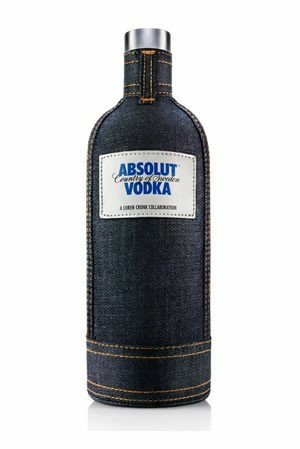 Absolut Vodka Denim, Food & Drinks, Alcoholic Beverages on Carousell