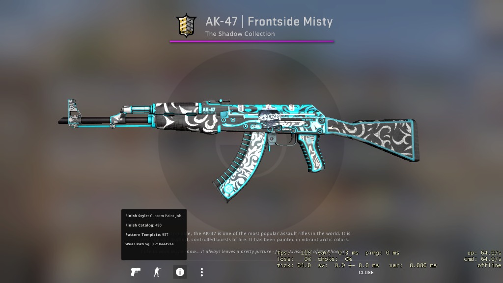Csgo Ak-47 Frontside Misty FT, Video Gaming, Gaming Accessories, Game ... Csgo Ak-47 Frontside Misty FT, Video Gaming, Gaming Accessories, Game ...