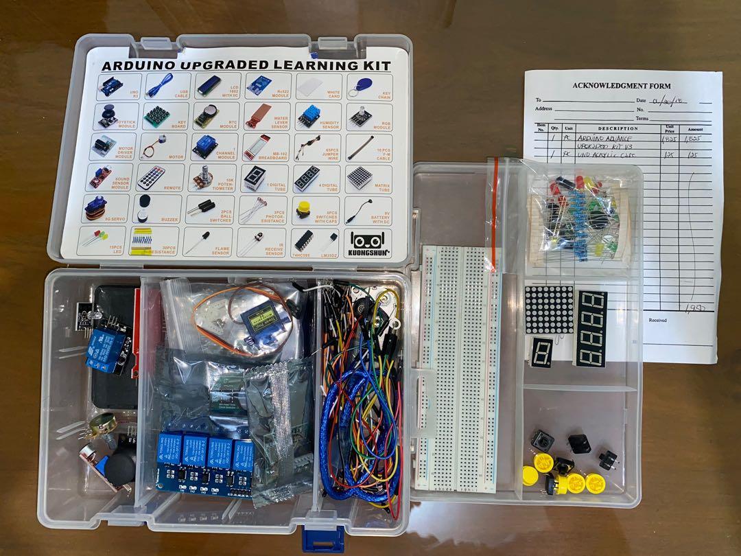 Arduino Upgraded Learning Kit Incomplete Computers And Tech Parts