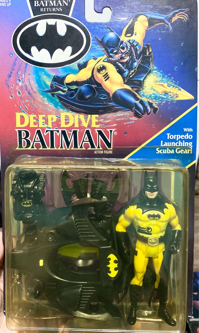 Batman (Deep Dive) Action Figure - Batman Returns, Hobbies & Toys, Toys ...