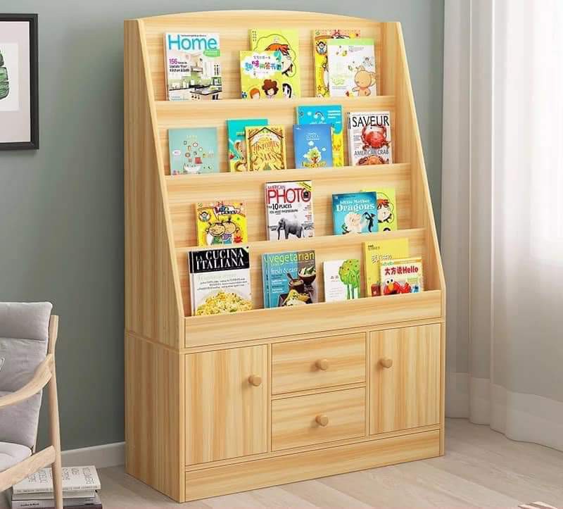 Book shelf magazine display(diy), Furniture & Home Living, Furniture ...