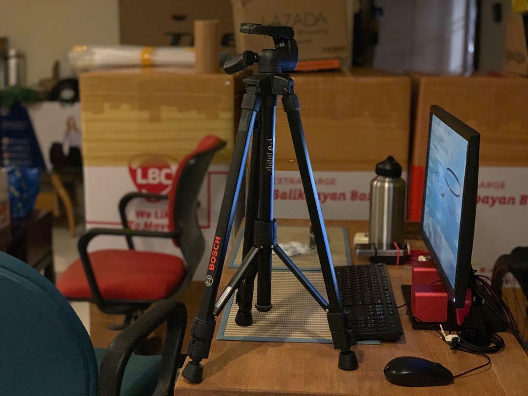 Bosch BT150 Adjustable Tripod, Photography, Photography Accessories ...