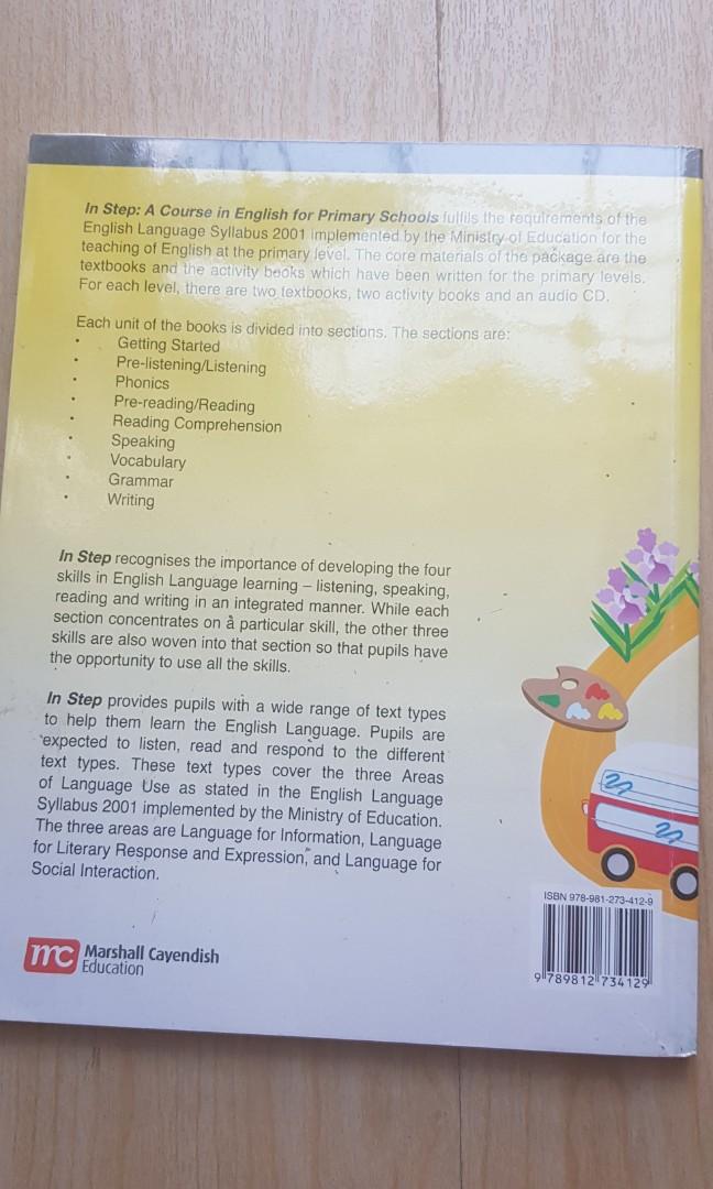 Buku P1 English IN STEP 1A 1B Textbook&Acitivity book by Marshall Cavendish, Buku & Alat Tulis ...