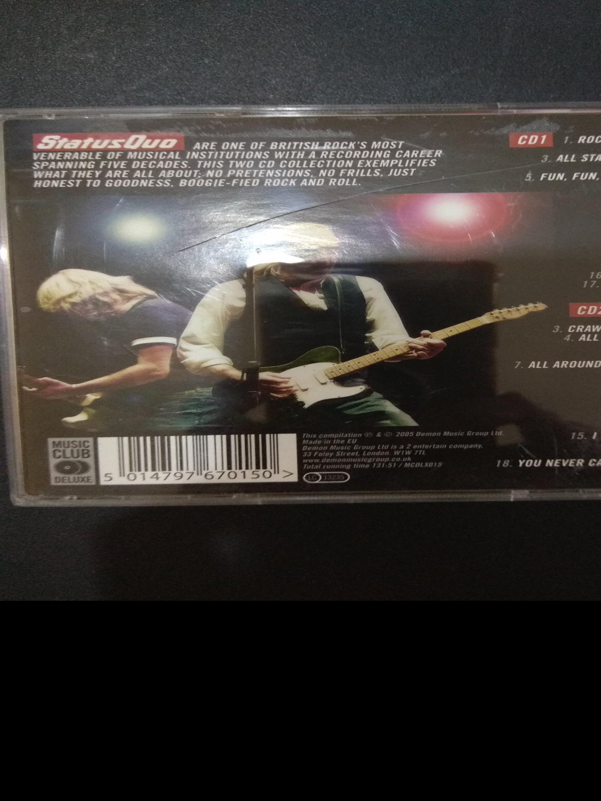 CD Status Quo - Keep on rockin', Hobbies & Toys, Music & Media, CDs ...