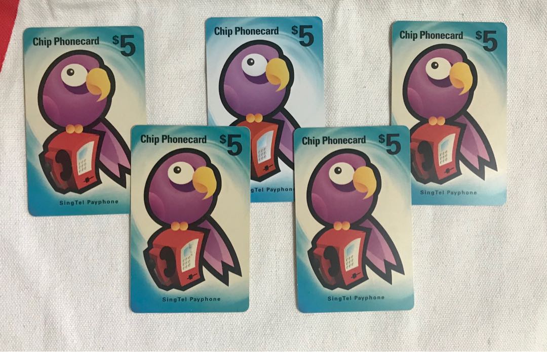Chip Phonecard - SingTel Payphone, Hobbies & Toys, Memorabilia ...