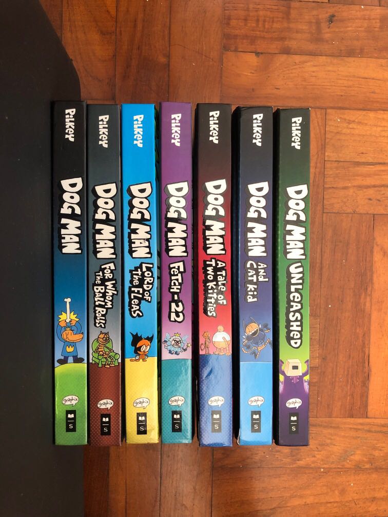Dog Man Books - Set of 6 for $30, Hobbies & Toys, Books & Magazines ...