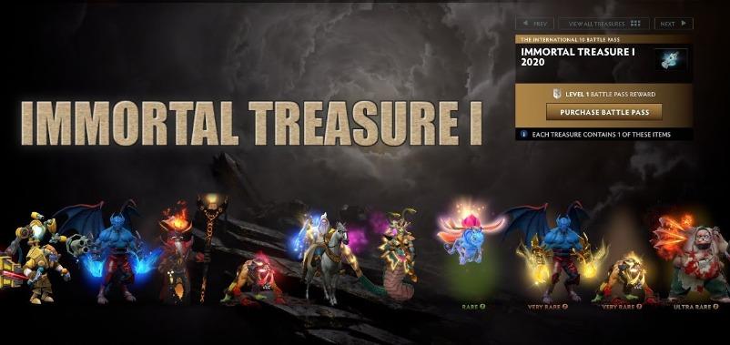 Dota 2 2020 Immortal Treasure 1, Video Gaming, Gaming Accessories, Game ...