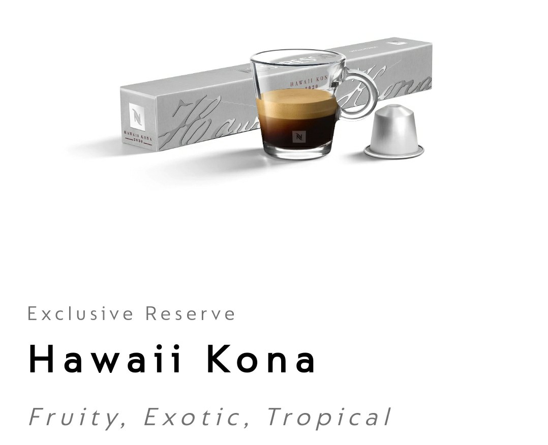 EXCLUSIVE: Nespresso Hawaii Kona, Food & Drinks, Beverages on Carousell