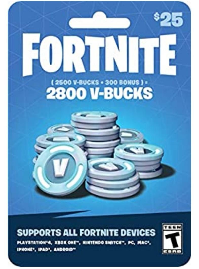 Fortnite Vbucks Card All Devices (Epic games), Video Gaming, Gaming ...