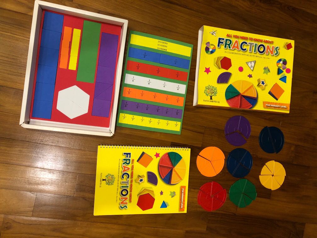 Fractions for primary level, Hobbies & Toys, Books & Magazines ...