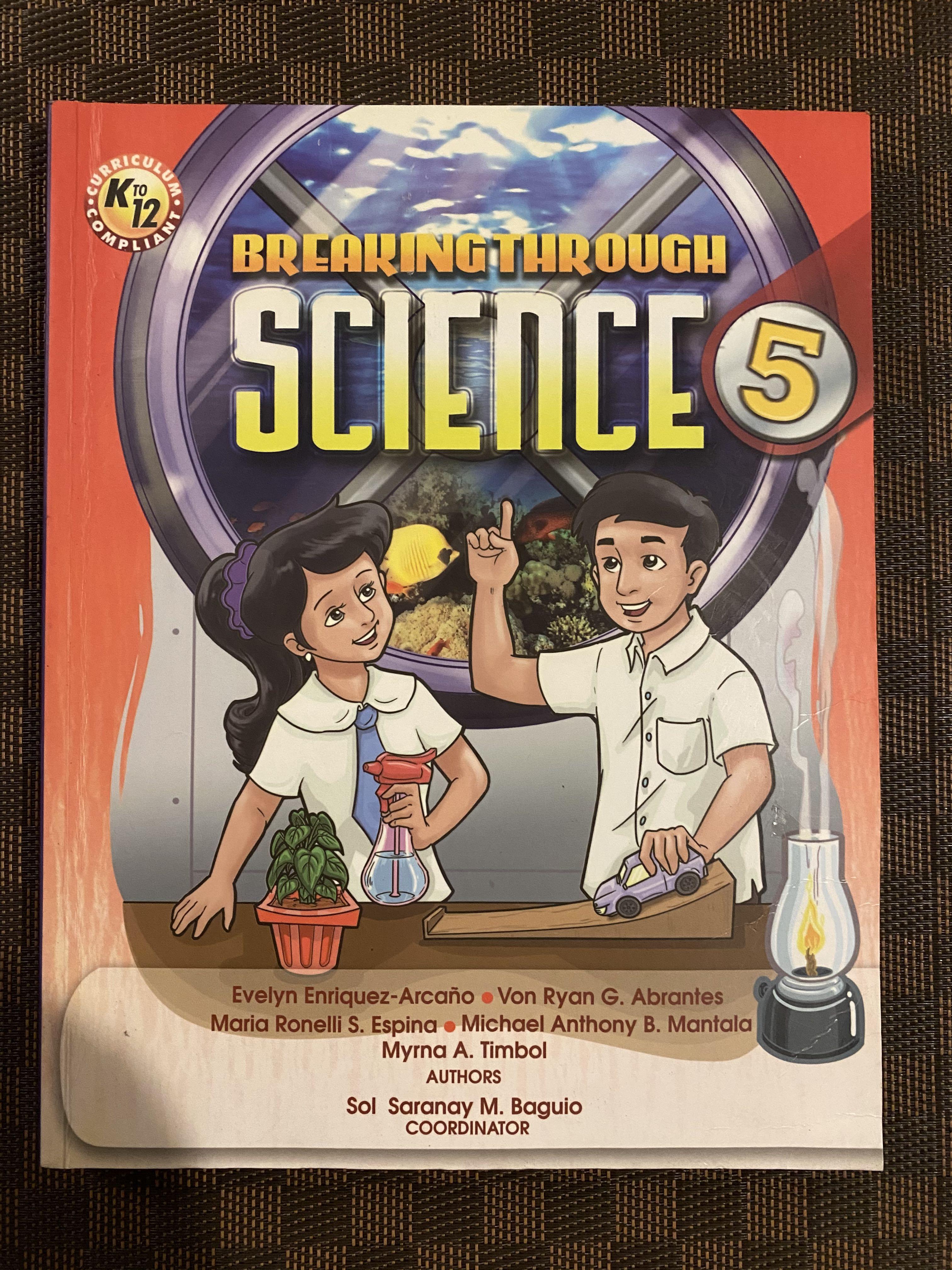 Grade 5 textbook / Breaking through Science, Hobbies & Toys, Books ...
