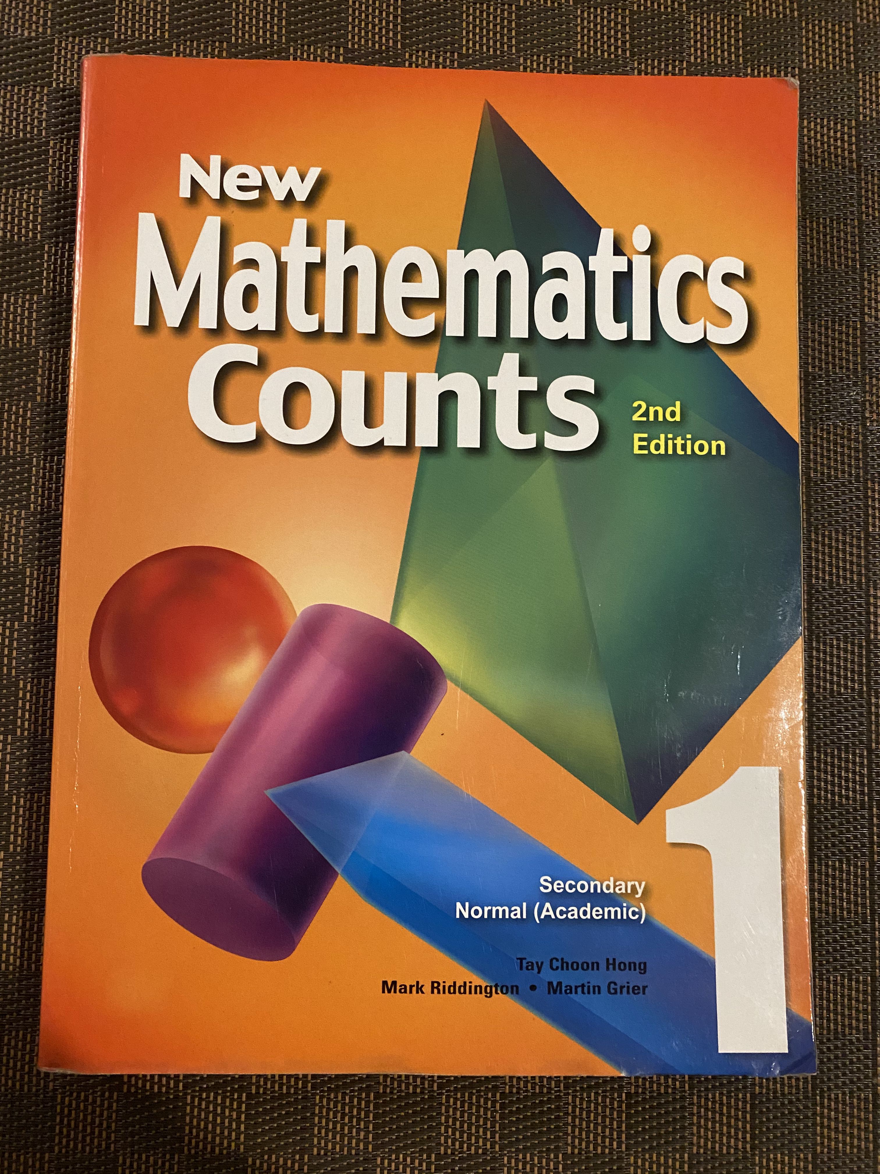 Grade 9 textbook / mathematics counts, Hobbies & Toys, Books ...