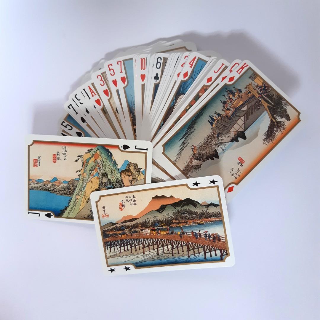 Hiroshige Playing Cards, Everything Else on Carousell