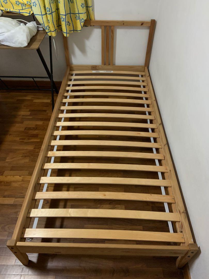 IKEA Tarva Bedframe, Furniture & Home Living, Furniture, Bed Frames ...