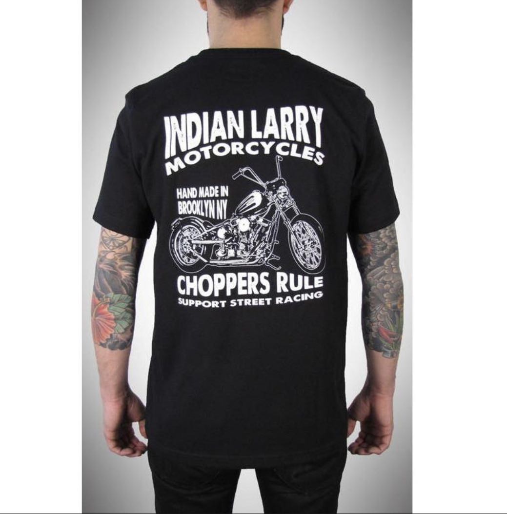 Indian Larry Motorcycles T-shirt, Men's Fashion, Tops & Sets, Tshirts ...