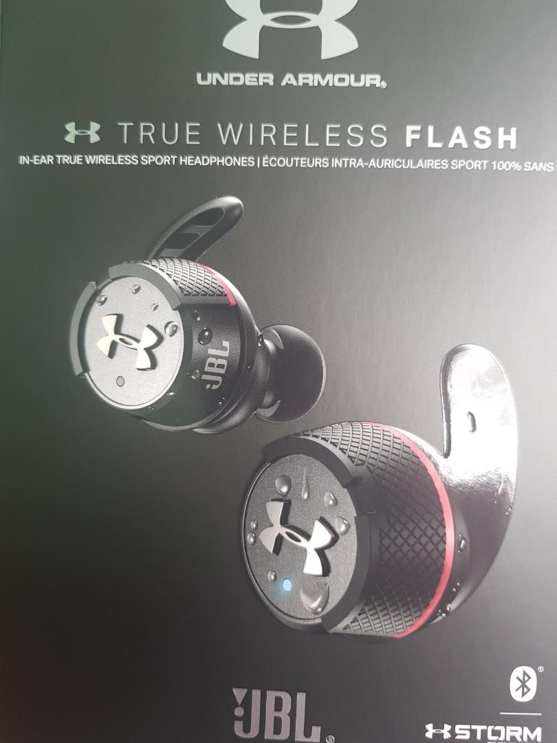 Jbl under armour true wireless flash earpiece, Audio, Earphones on ...