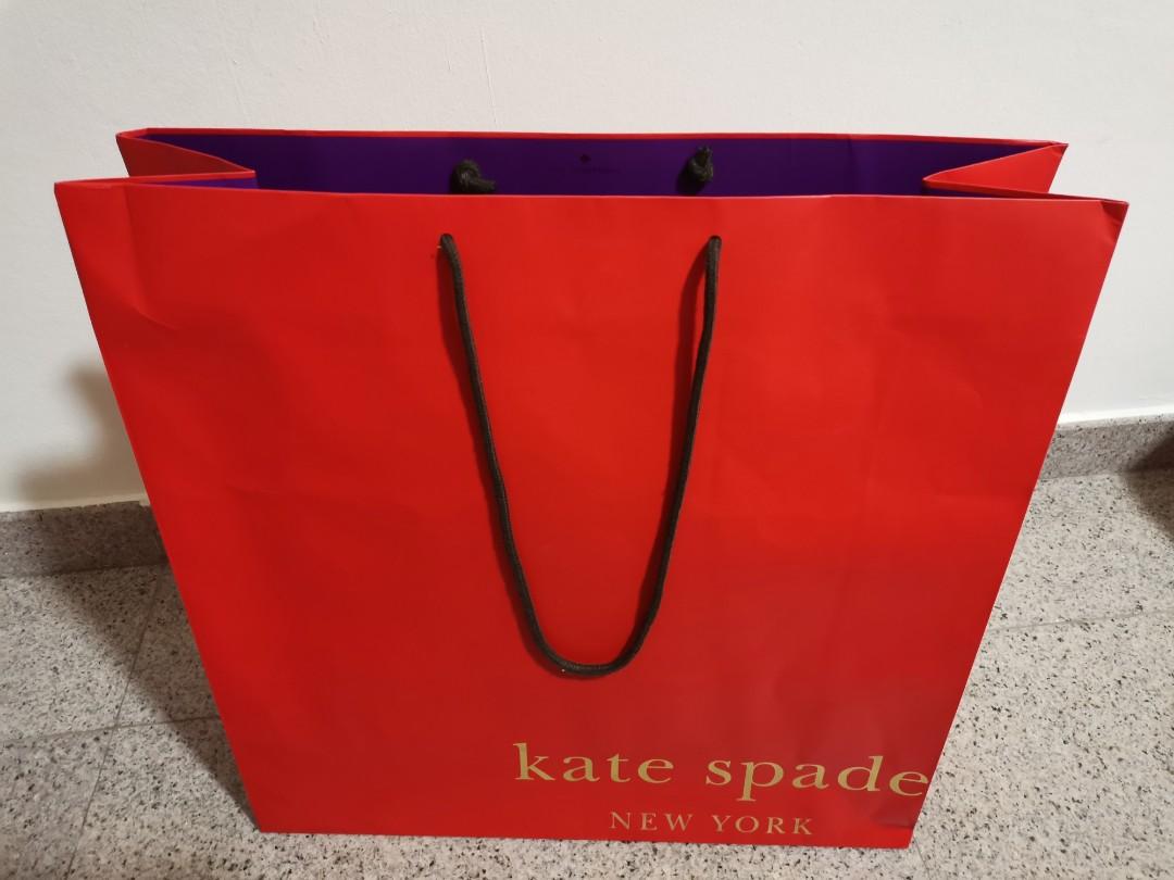 Kate spade paper bag, Luxury, Accessories on Carousell