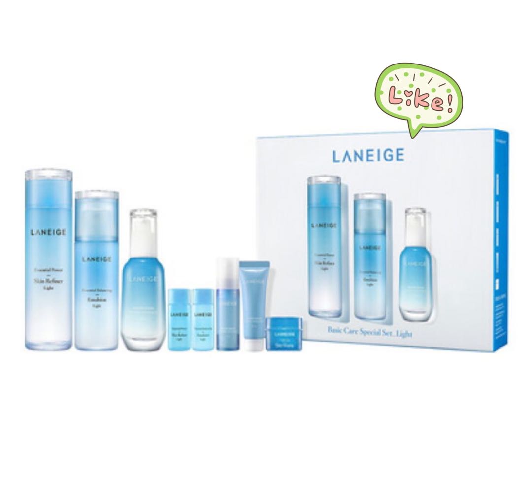 Laneige Basic Trio Set_light, 美容＆化妝品, 皮膚護理 - Carousell
