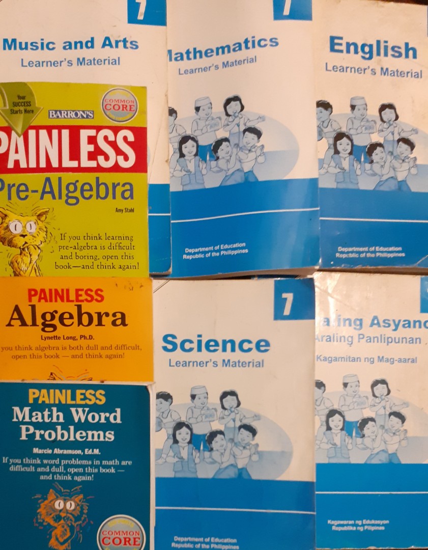 LAST SET! 5 FREE Grade 7 DepEd K-12 approved text books with purchase ...