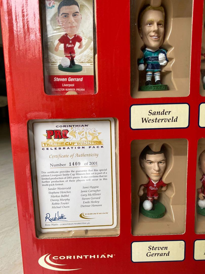 Liverpool Treble Cup Winners Celebration Pack figurines, Hobbies & Toys ...