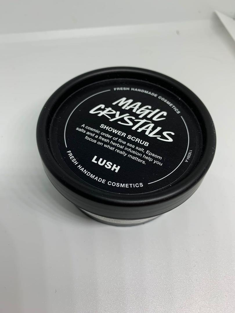 Lush Magic Crystals Shower Scrub, 美容＆個人護理, 指甲美容＆其他 - Carousell