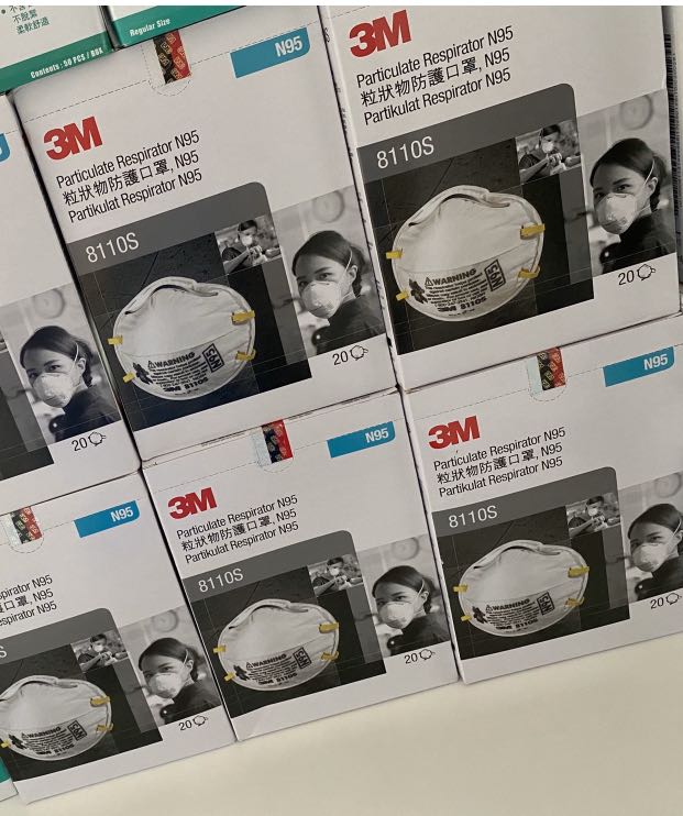 Mask 3m 1860-1860s, Health & Nutrition, Face Masks & Face Shields on ...