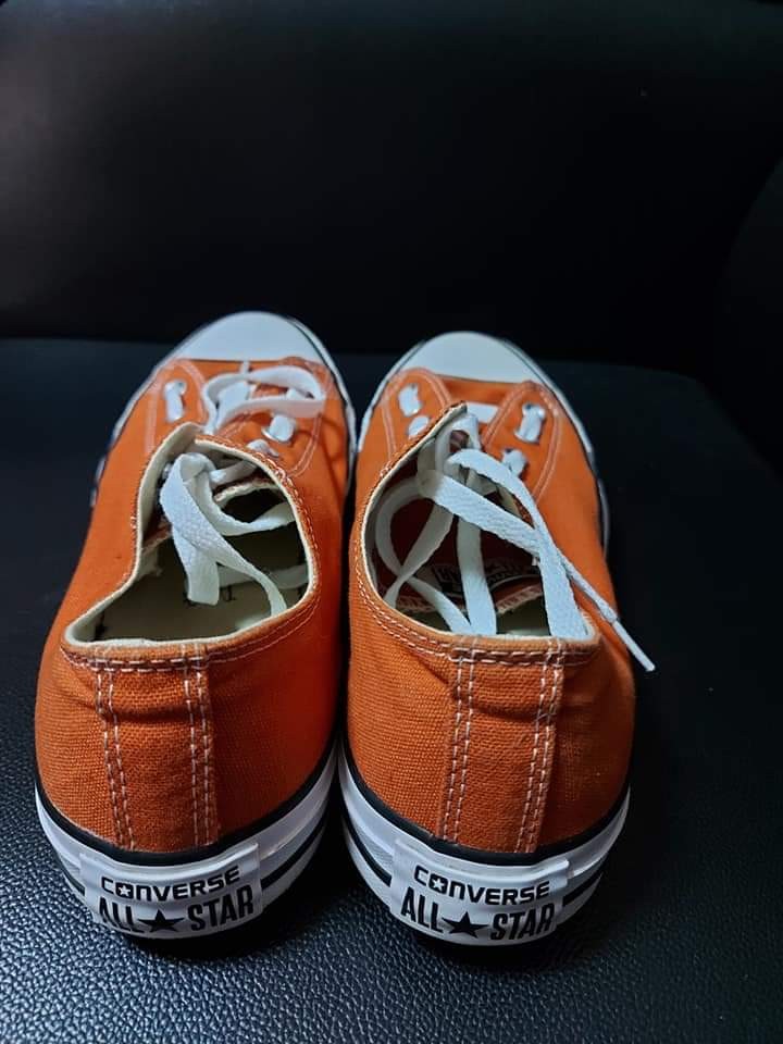 Mens Original Orange Converse Shoes, Men's Fashion, Footwear, Dress ...