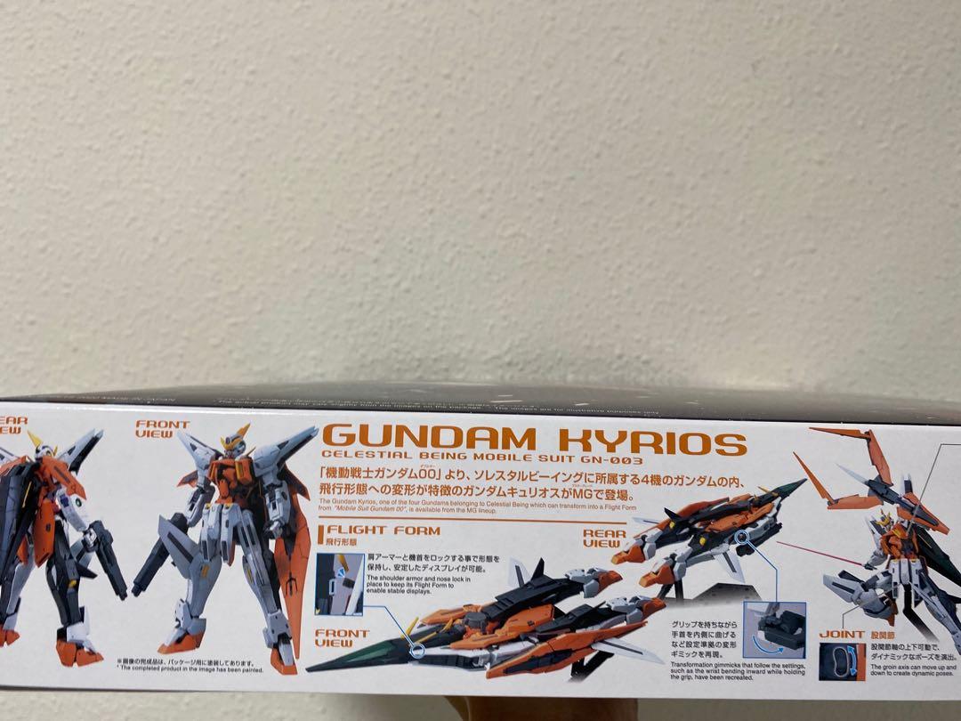 MG GN-003 Gundam Kyrios Gunpla, Hobbies & Toys, Toys & Games on Carousell