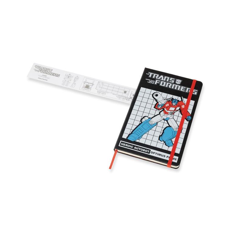 Moleskine Limited Edition Notebook – Transformers – Ruled – Large ...