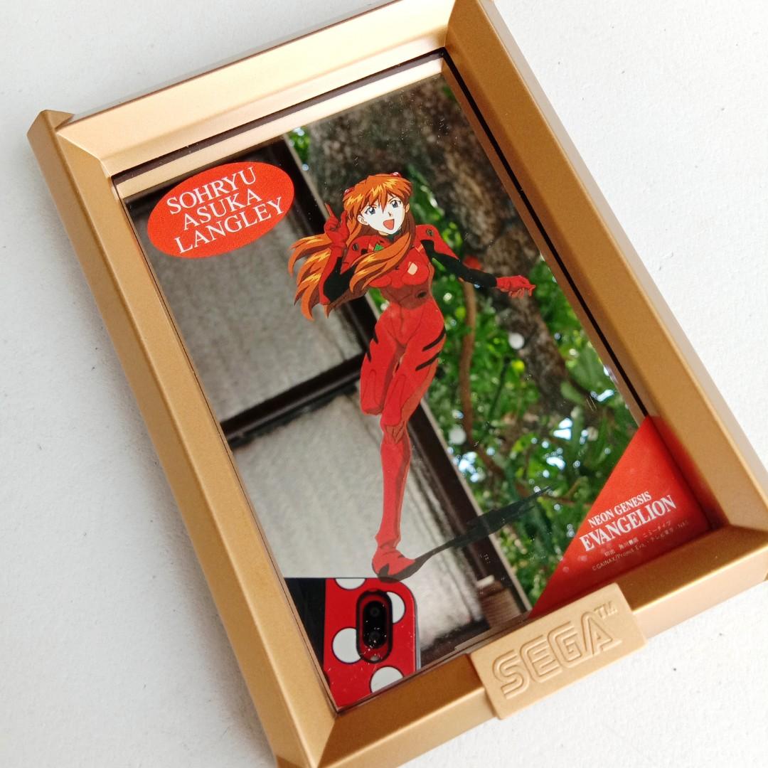 Neon Genesis Evangelion 1997 Pub Mirror Collectible SEGA, Hobbies ...