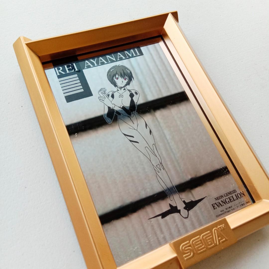 Neon Genesis Evangelion 1997 Pub Mirror Collectible SEGA, Hobbies ...
