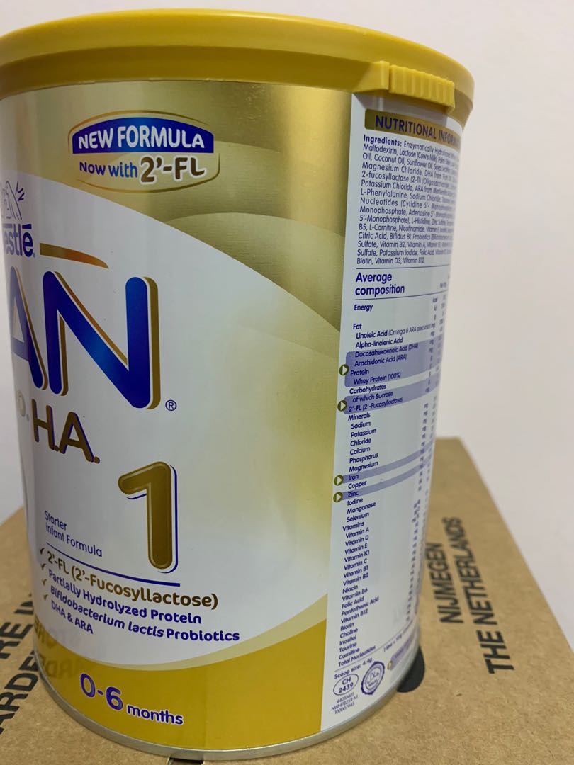 Nestle Nan HA 1, Babies & Kids, Nursing & Feeding, Weaning & Toddler ...