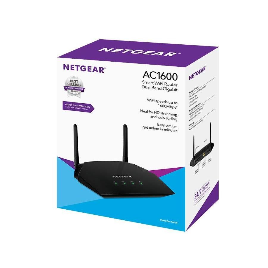 Netgear AC1600 Smart WiFi Router, Dual Band Gigabit, Computers & Tech ...
