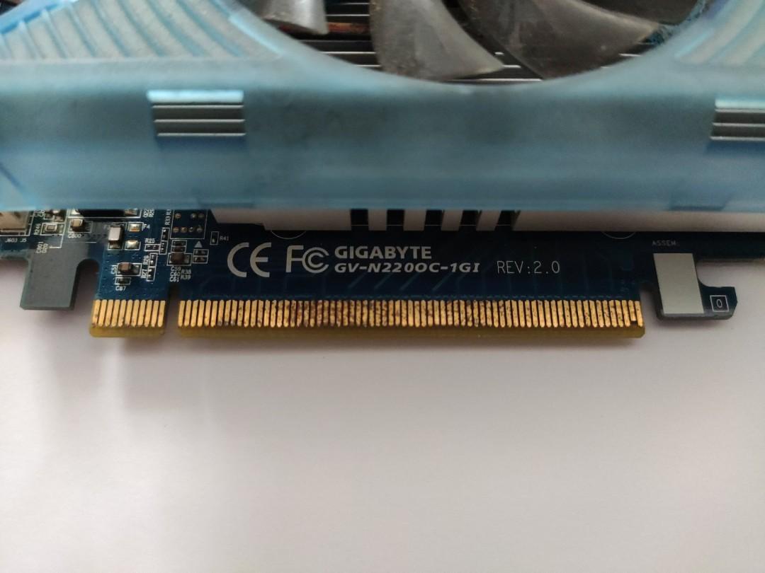 NVIDIA GeForce GT 220 Graphics Card, Computers & Tech, Parts ...