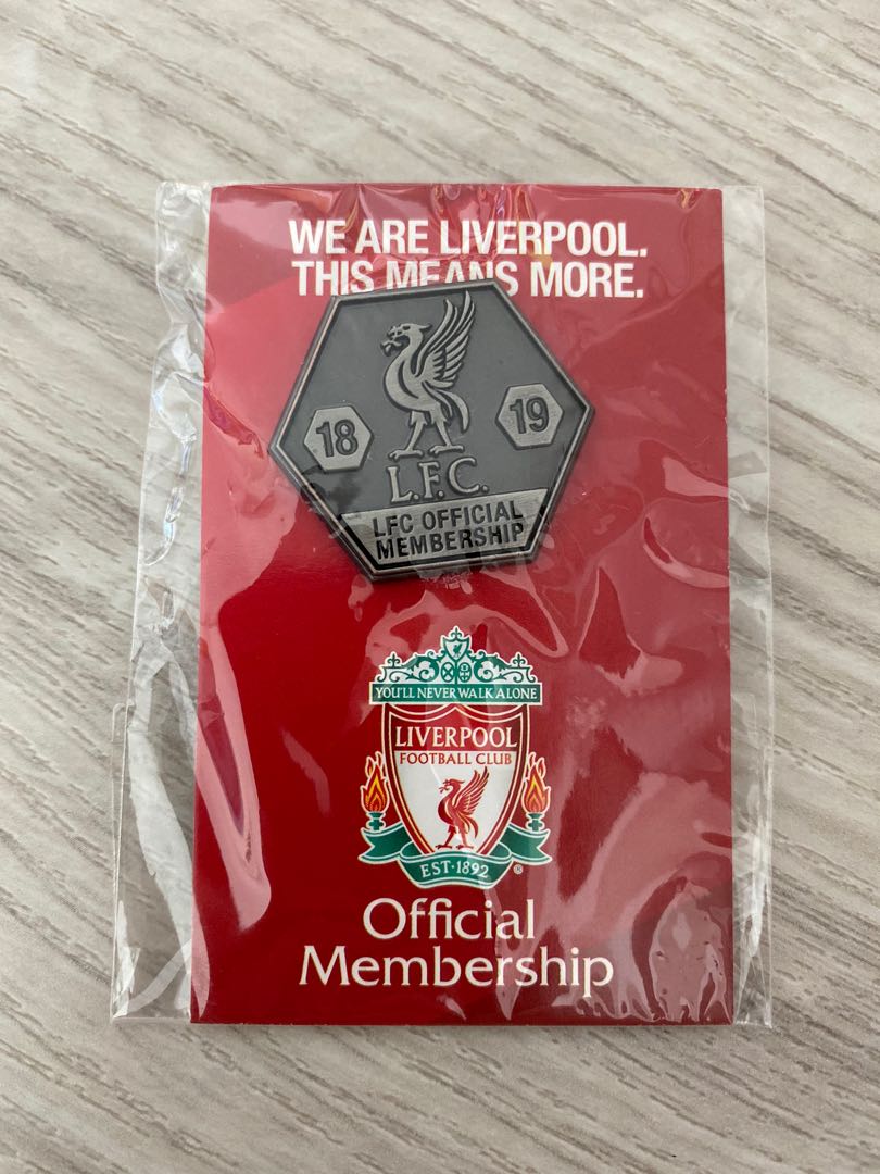 Official Liverpool F.C. Membership - Collar Pin, Everything Else on ...