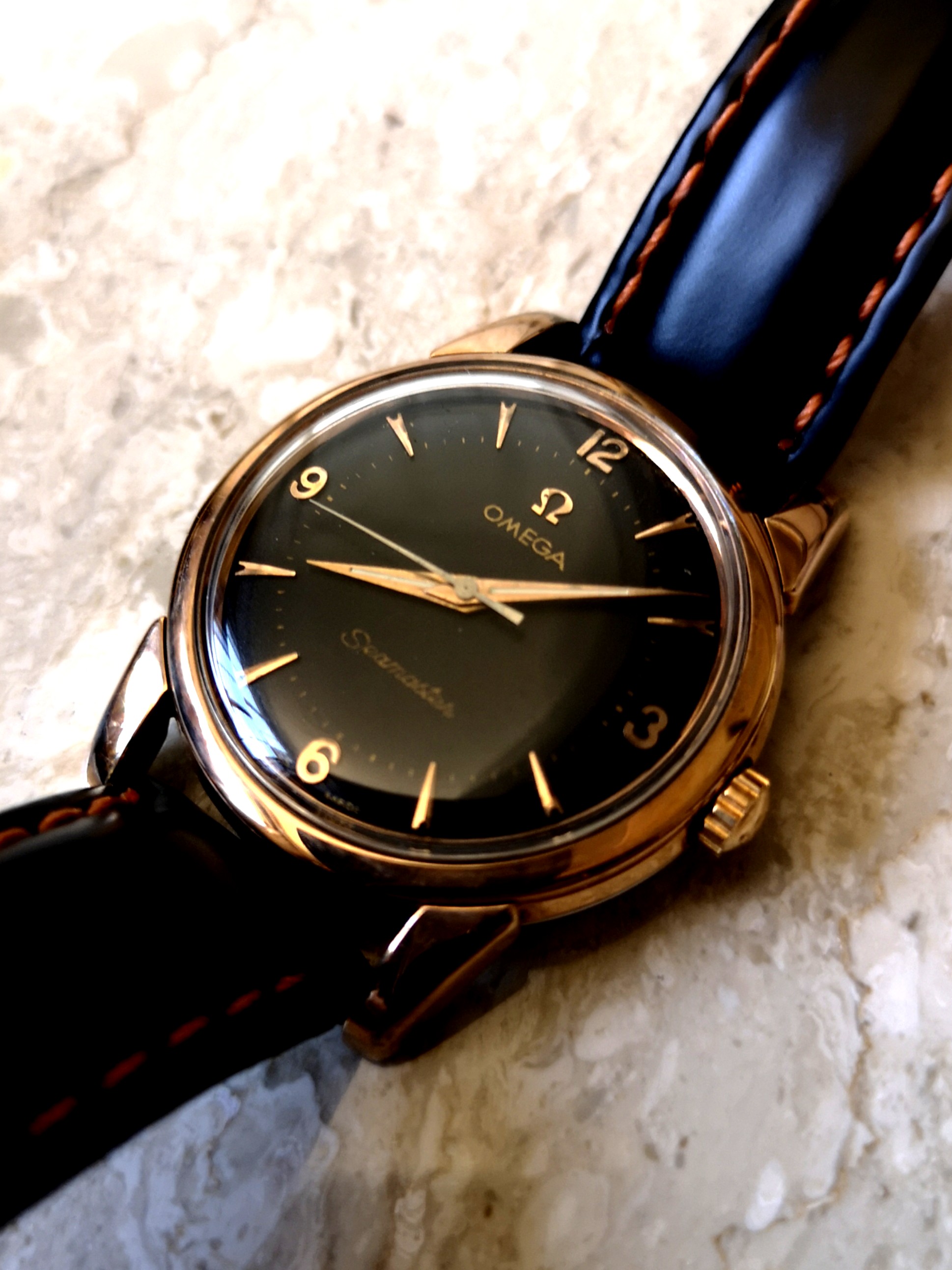 Omega Seamaster Cal 420 Manual Winding Watch 34mm, Women's Fashion, Watches & Accessories ...