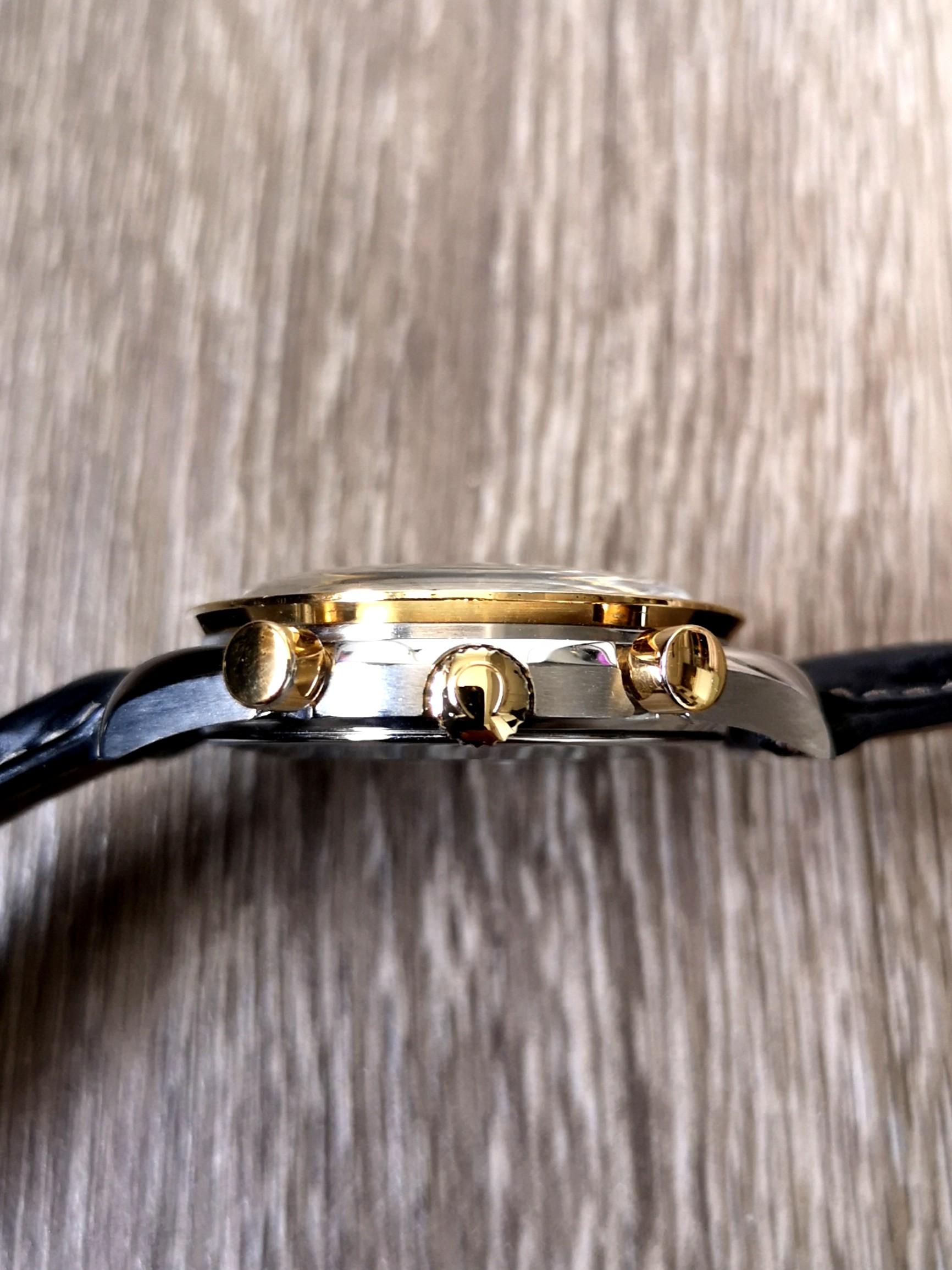 Omega Speedmaster 175.0033 with 18k Solid Gold Bezel Automatic Watch ...